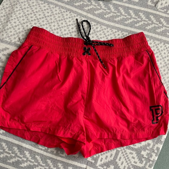 PINK Victoria's Secret | Shorts | Victorias Secret Pink Red Active ...
